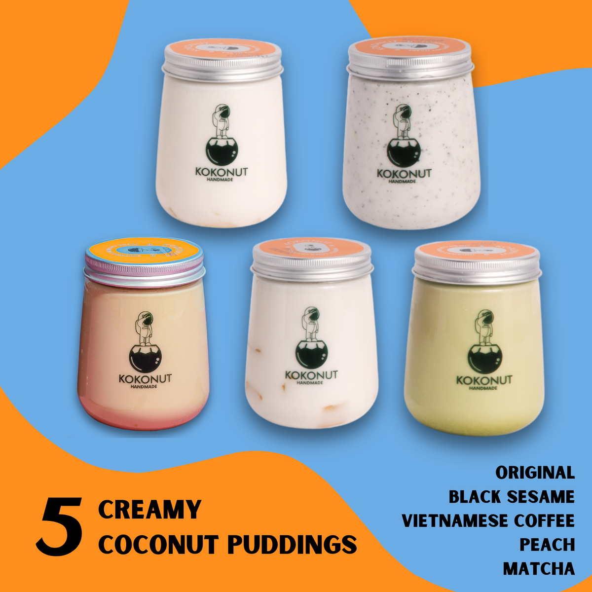 KOKONUT | Best Plant-Based Coconut Dessert Vegan Coconut Pudding Snack